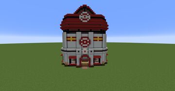 Pokecenter Minecraft Maps with Downloadable Schematic