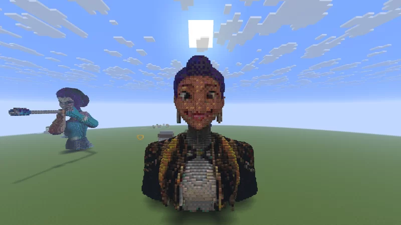 Rumi kpop demon hunters Minecraft Map