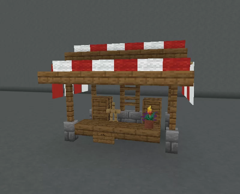 Market place with npc - download now schematics Minecraft Map