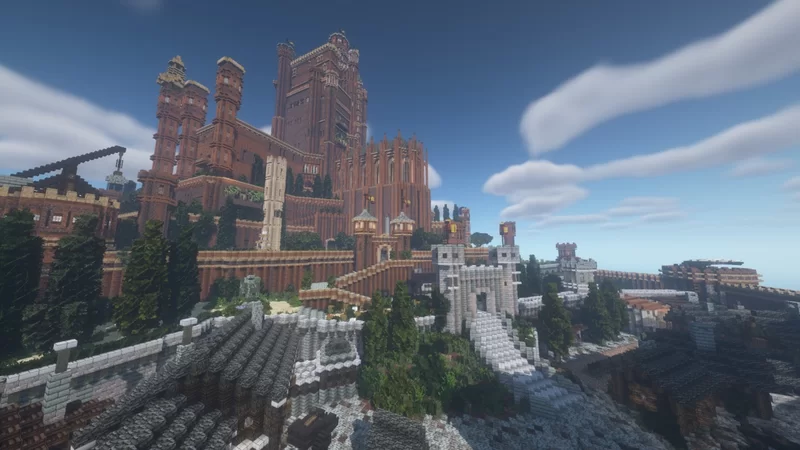 | Red Keep - Game of Thrones | House Of The Dragon | Minecraft Map