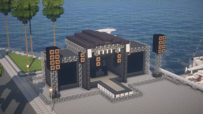Concert Stage Schematic | By MrLion Minecraft Map