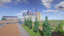 Chateau Villandry. Castle of France Minecraft Map