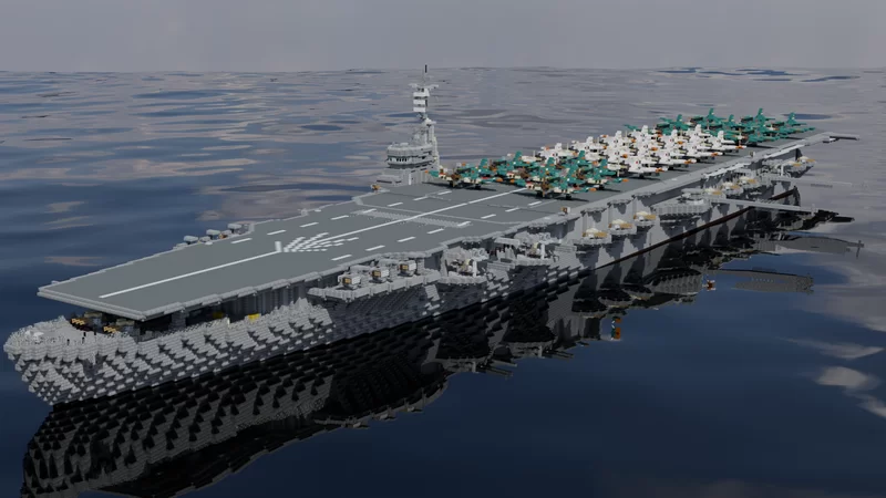 Aircraft carrier 2 Minecraft Map