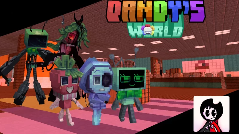 Dandy's World Minecraft Map Release By Sasha84 Minecraft Map