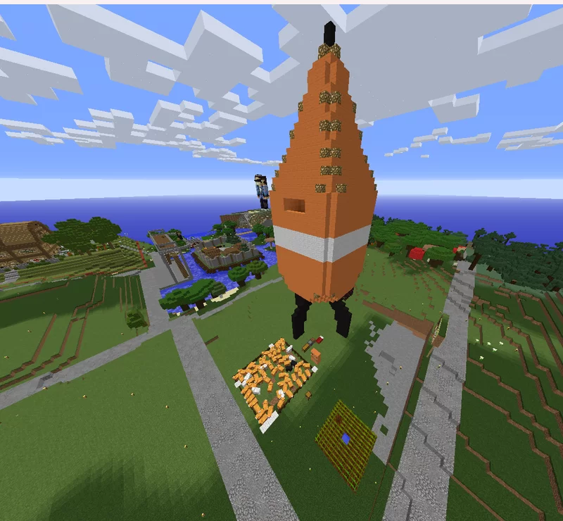 Stampy's Rocket Ship! 2025 Survival Rebuild on v 1.8.8 SMP Server ...