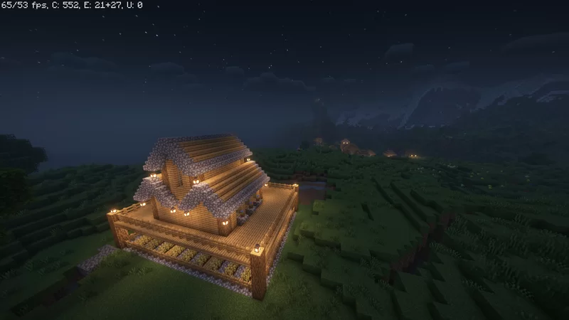 Minecraft oak starter house Minecraft Map