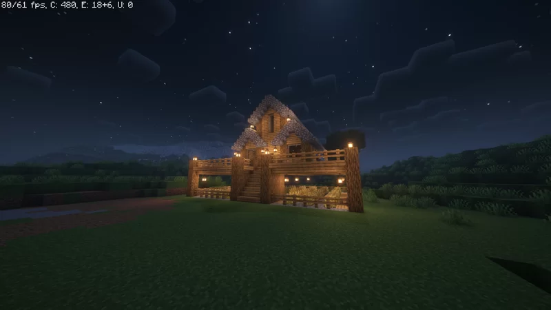 Minecraft oak starter house Minecraft Map