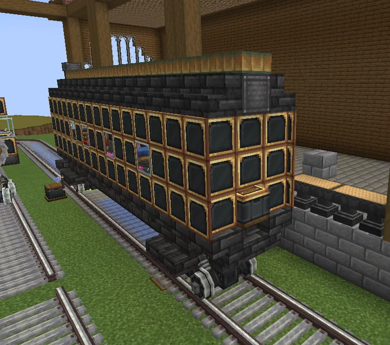 [mod create]Steampunk train Minecraft Map