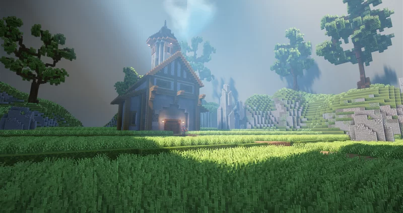 Mountain House Map Minecraft Map