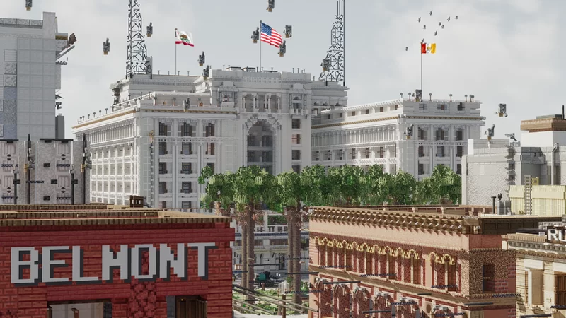 The U.S. Grant Hotel - 328 Broadway Minecraft Map