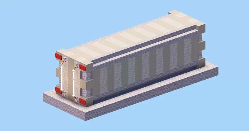 Light Gray Container Minecraft Map