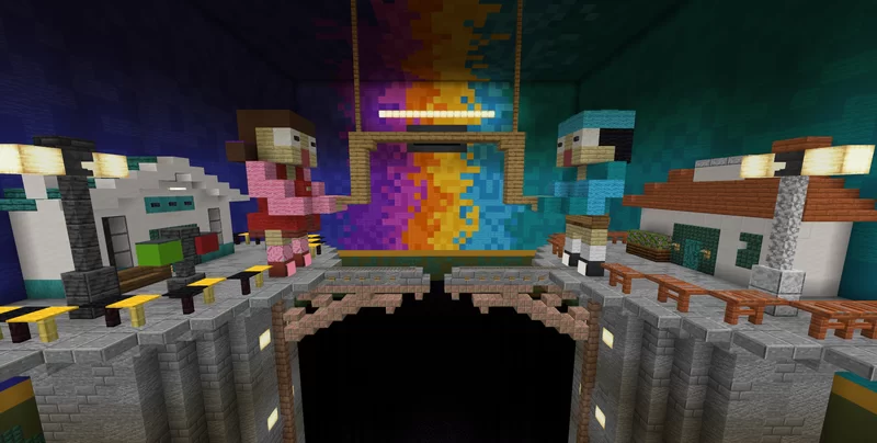 Squid Game Jump Rope Minecraft Map