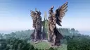 Minecraft Guardian Nether Portal Statue V02 Minecraft Map