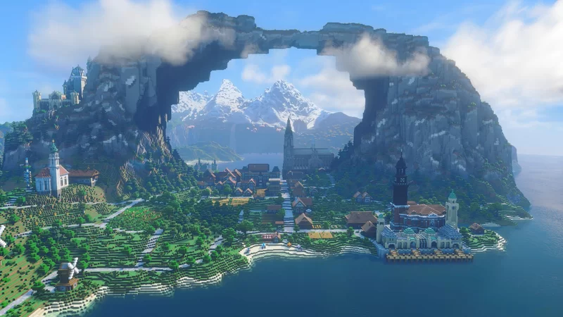The Minecraft Movie - Germany Edition Minecraft Map