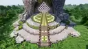 Minecraft Rhinoceros Nether Portal Statue Minecraft Map