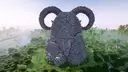 Minecraft Horn Nether Portal Statue Minecraft Map