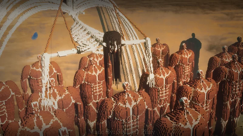 THE RUMBLING IN MINECRAFT Minecraft Map