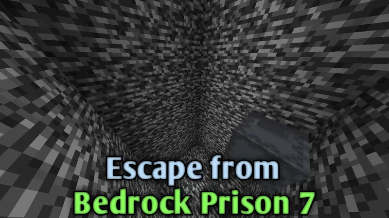 Escape from Bedrock Prison 7 Minecraft Map