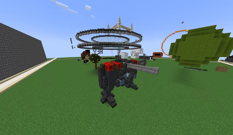 TBH Craft Mech (classified as a tank) Minecraft Map