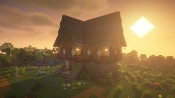 Tavern Minecraft Maps with Downloadable Schematic for Java Edition