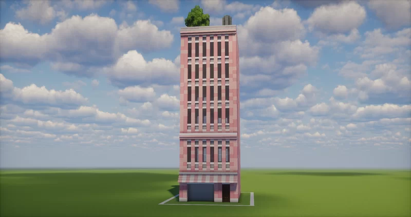 Residential Building Minecraft Map