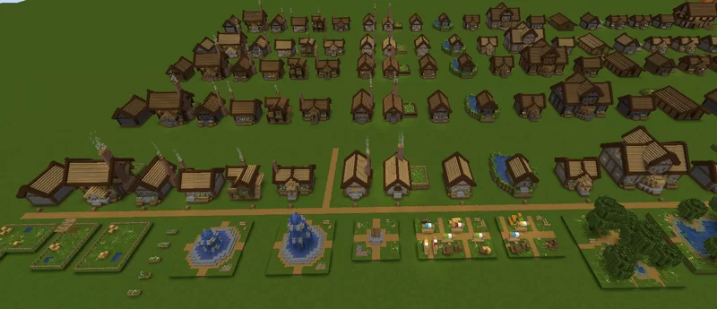 Vanilla+ House Pack - Schematics, Axiom Blueprints and World File ...