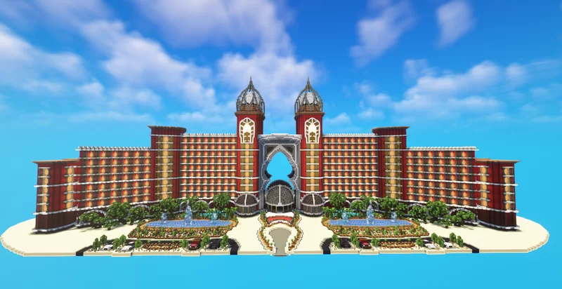 Sunset Palace Minecraft Map