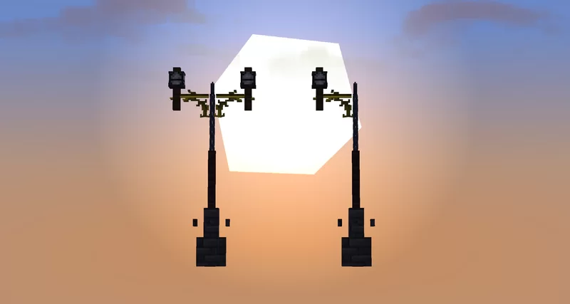 street lights (schematic) Minecraft Map