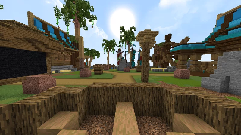 [Free ] Minecraft Tropical Spawn + 1.20 Minecraft Map