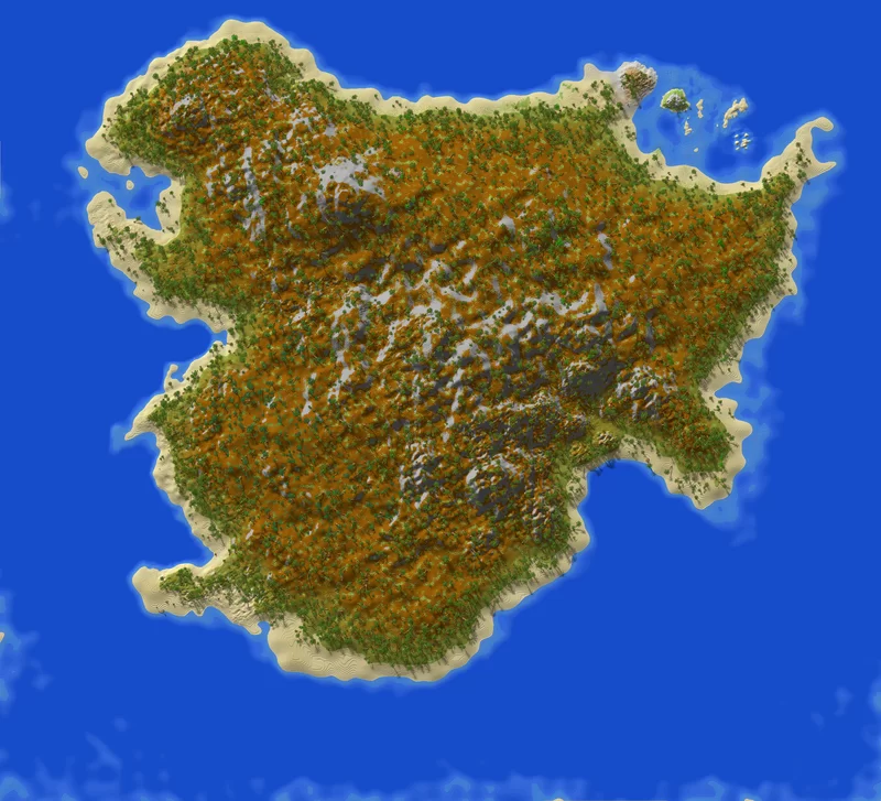 Tropical Paradise Minecraft Map