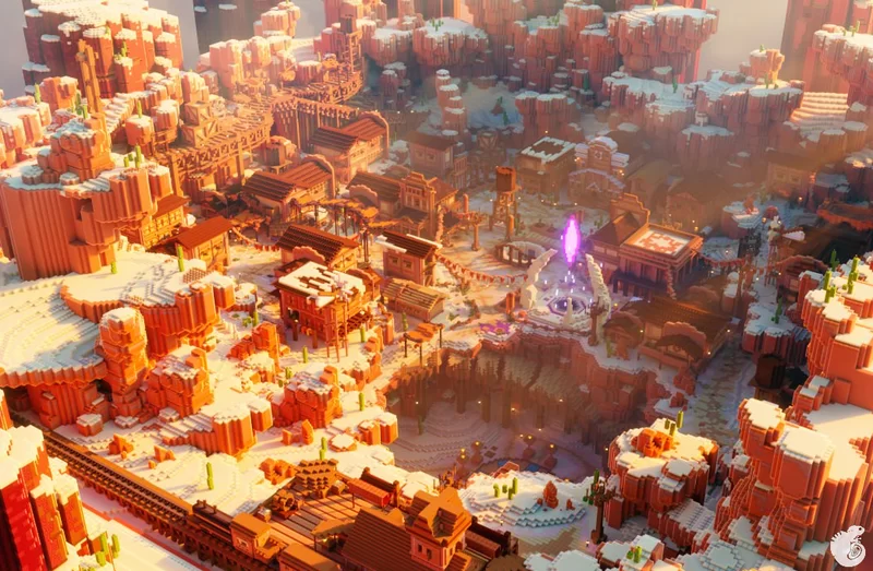 Wild West - Spawn Minecraft Map