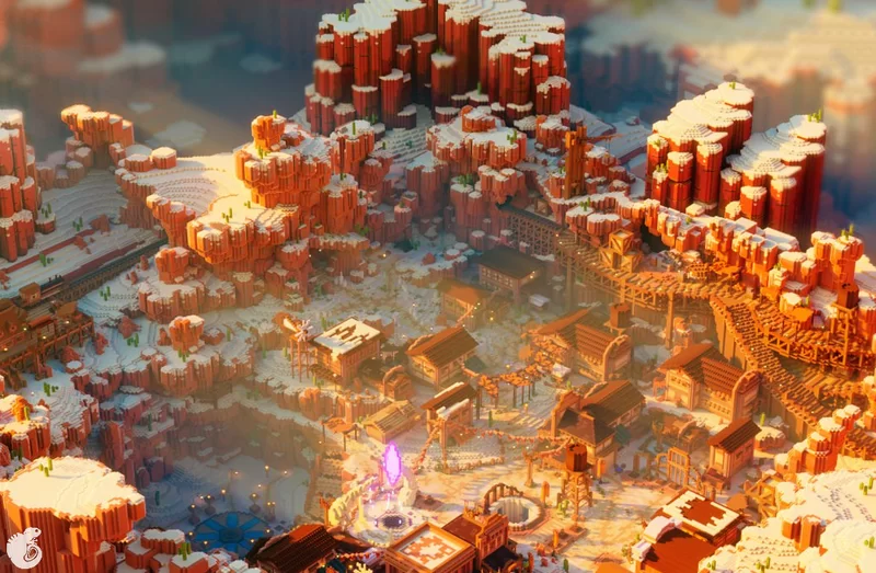 Wild West - Spawn Minecraft Map