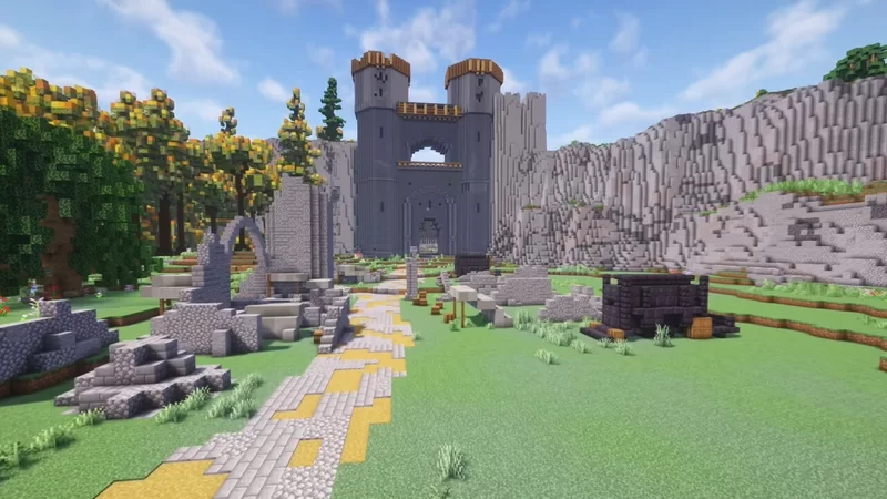 Elden Ring - FULL MAP RECREATED IN MINECRAFT Minecraft Map