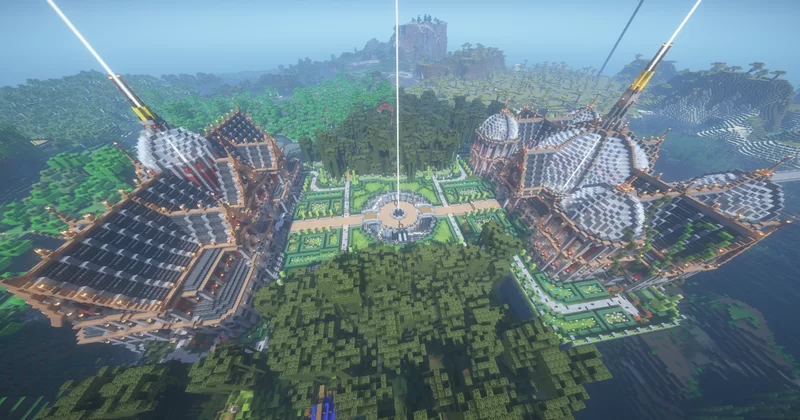 The Mangrove gardens Minecraft Map