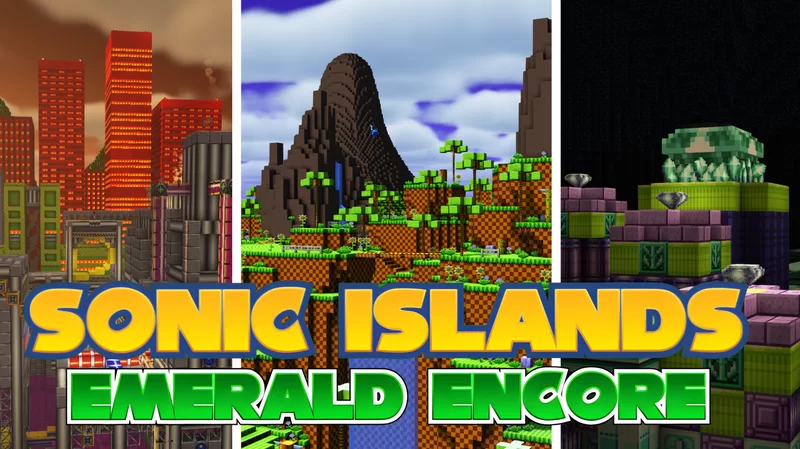 Sonic Islands EMERALD ENCORE UPDATE (Modded Sonicraft Map) Minecraft Map