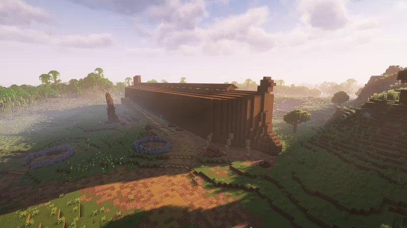 Biblically Accurate Noah's Ark V2 Minecraft Map