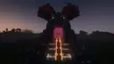 Minecraft Satan Nether Portal Statue Minecraft Map