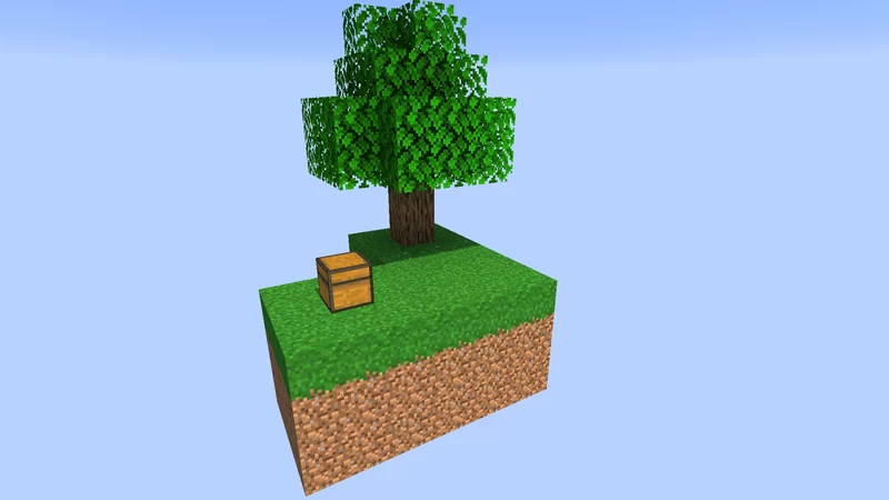 _r1zz CUSTOM SKYBLOCK MAP Minecraft Map