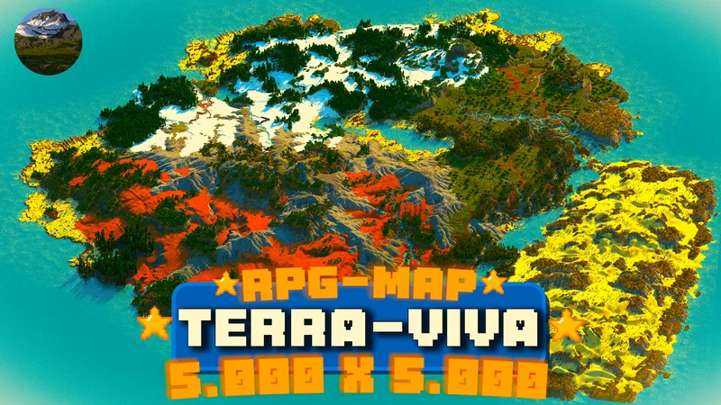 Terra-Viva 1.21 - 5.000 x 5.000 Multi-Biome | Survival-Friendly/RPG ...