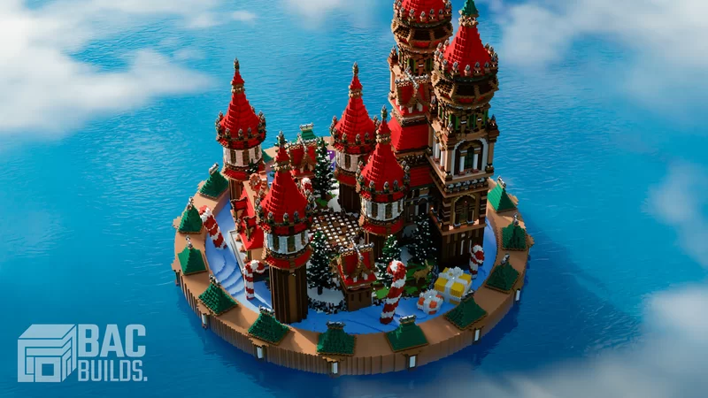 Lobby/Spawn Christmas Theme Minecraft Map