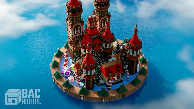 Lobby/Spawn Christmas Theme Minecraft Map