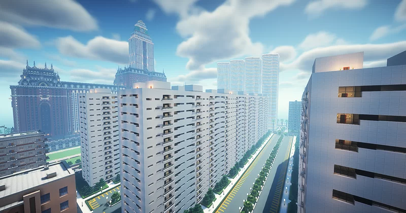 European commieblock 1 Minecraft Map