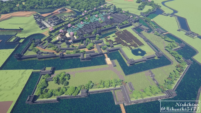 EDO CASTLE / Tokyo Imperial Palace - 1:1 Life Size Japanese castle 「江戸城 ...