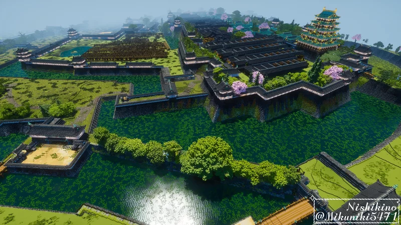 EDO CASTLE / Tokyo Imperial Palace - 1:1 Life Size Japanese castle 「江戸城 ...