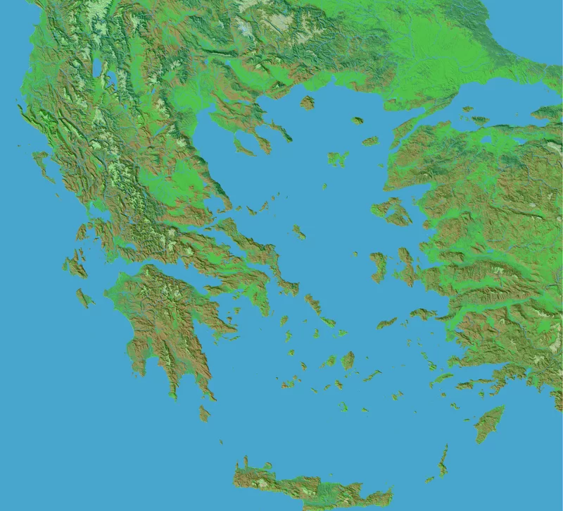 Greece 1:80 Minecraft Map