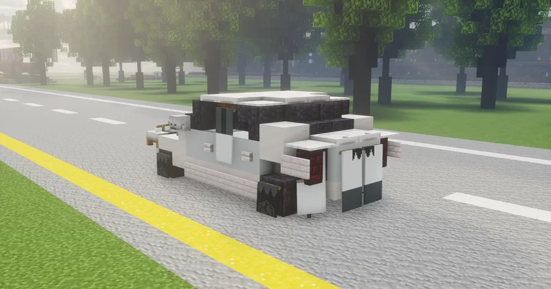 Chrysler 300S, Sedan Minecraft Map
