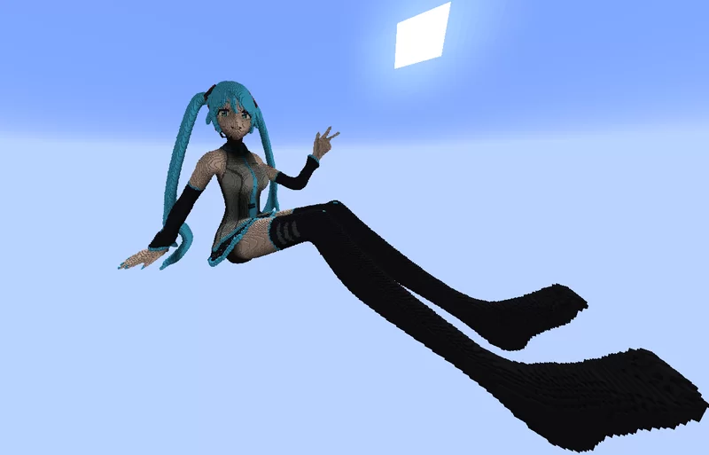 Hatsune Miku Minecraft Map