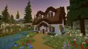 Whimsical Cottage Build with COLOR-CHANGING Walls! Vanilla Compatible ...