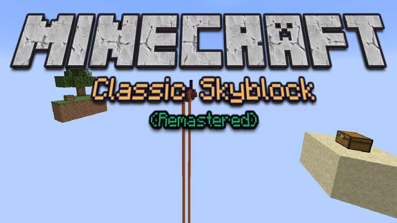 Classic Skyblock Remastered (Latest Release) Minecraft Map