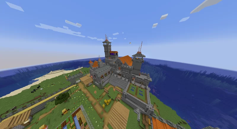 Amazing Castle - Bedrock Minecraft Map
